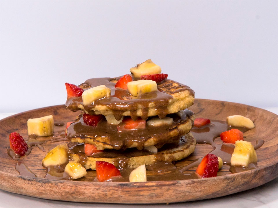 Receta paso a paso: Cocas de avena con crema de chocolate casero y ...